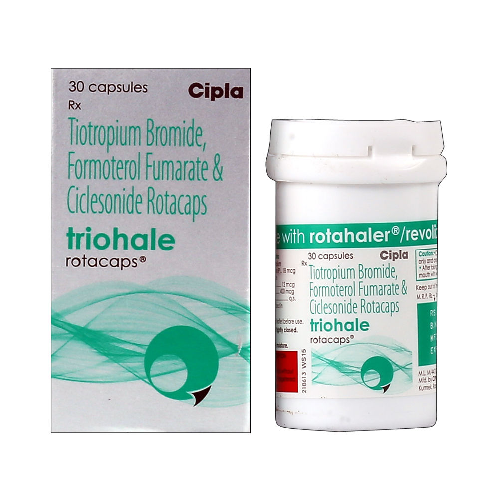 Buy Triohale Rotacap 30 Capsules Online at Best Prices | Wellness Forever