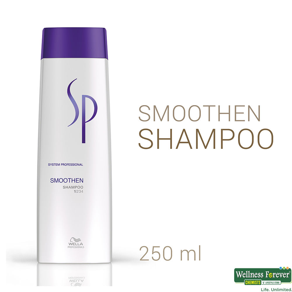 Buy Wella Professionals SP Smoothen Shampoo 250 ml Online at Best Prices Wellness Forever