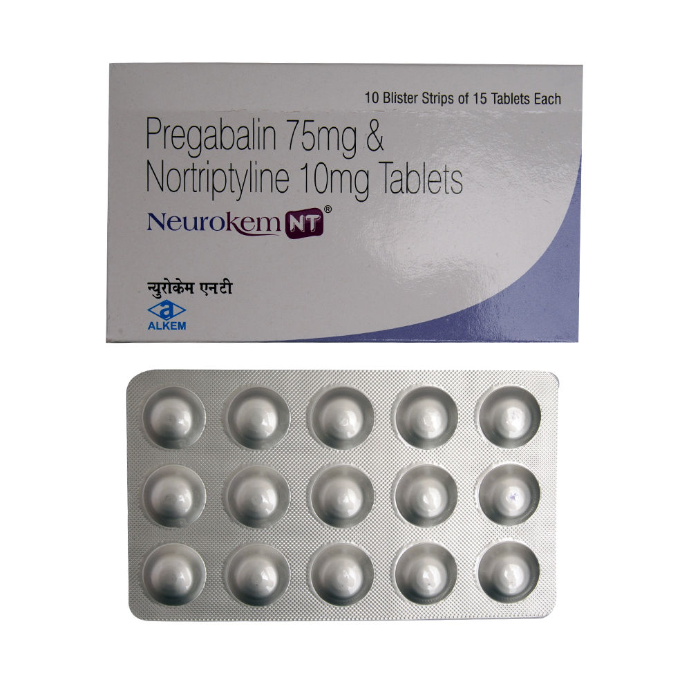 Buy Neurokem-NT 75mg 15 Tablets Online at Best Prices | Wellness Forever