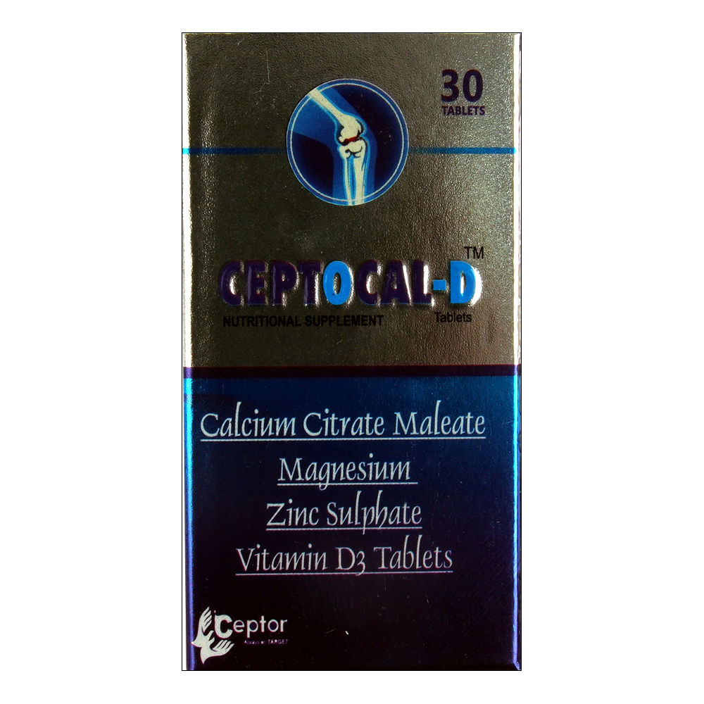 Buy Ceptocal-D 30 Tablets Online at Best Prices | Wellness Forever