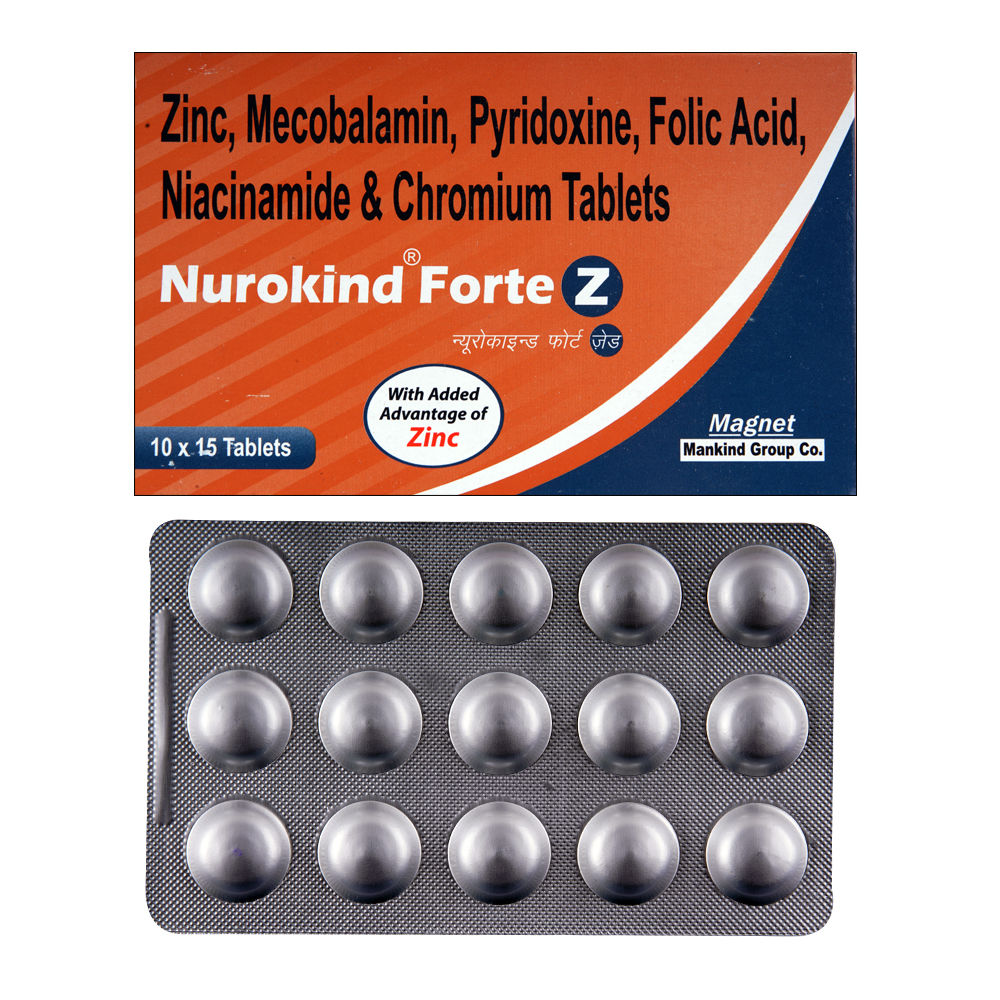 Buy Nurokind-Forte Z 15 Tablets Online at Best Prices | Wellness Forever