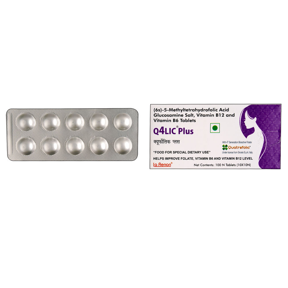 Buy Q4LIC-Plus 10 Tablets Online at Best Prices | Wellness Forever