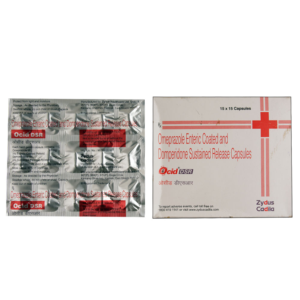 Buy Ocid-DSR 15 Capsules Online at Best Prices | Wellness Forever