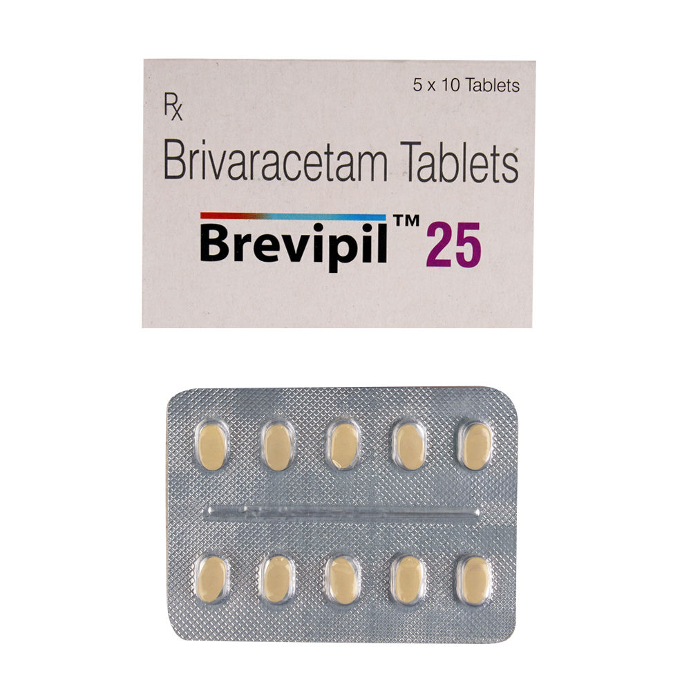 Buy Brevipil 25Mg 10 Tablets Online at Best Prices | Wellness Forever