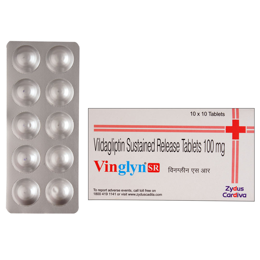 Buy Vinglyn-SR 10 Tablets Online at Best Prices | Wellness Forever