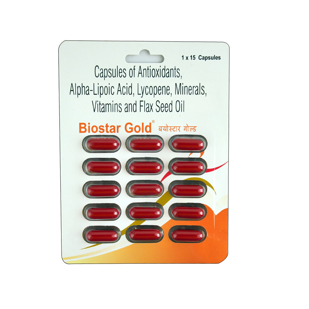 Buy Biostar Gold 15 Capsules Online at Best Prices | Wellness Forever