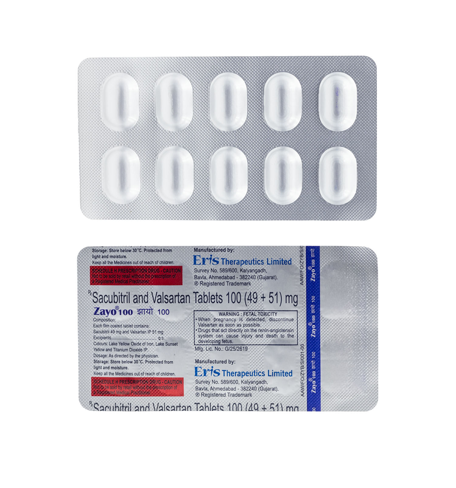 Buy Zayo 100mg 10 Tablets Online at Best Prices | Wellness Forever