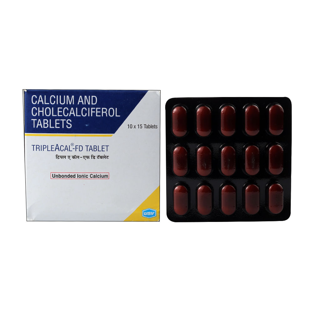 Buy Triple-A-Cal-Fd 15 Tablets Online at Best Prices | Wellness Forever