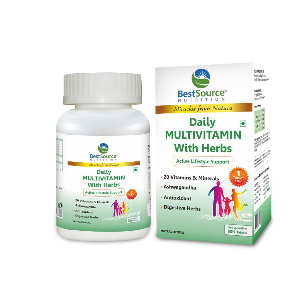 Buy BestSource Daily Multivitamin with Herbs, 60 tablets Online at Best ...