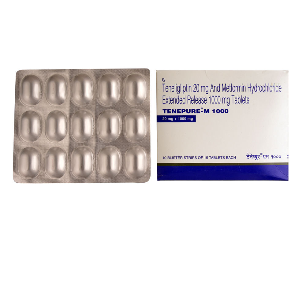Buy Tenepure-M 1000mg 15 Tablets Online at Best Prices | Wellness Forever