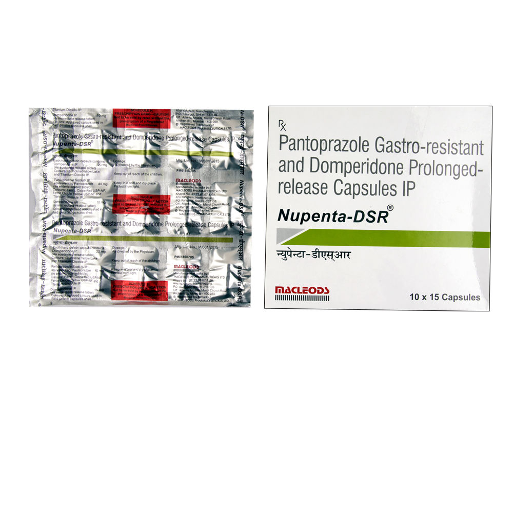 Buy Nupenta DSR 15 Capsules Online at Best Prices | Wellness Forever