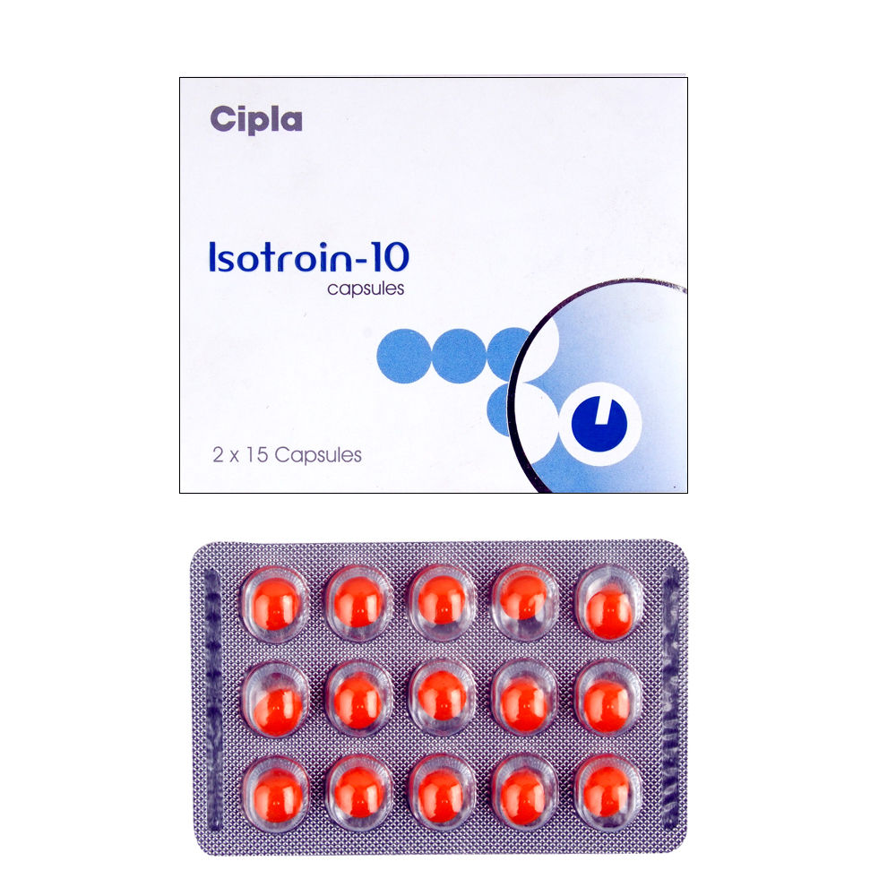 Buy Isotroin 10mg 15 Capsules Online at Best Prices | Wellness Forever