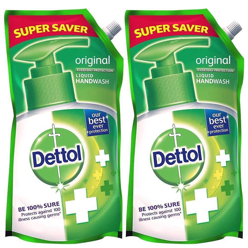 Buy Dettol Original Germ Protection Hand Wash, 750 g (Buy 1 Get 1 Free ...