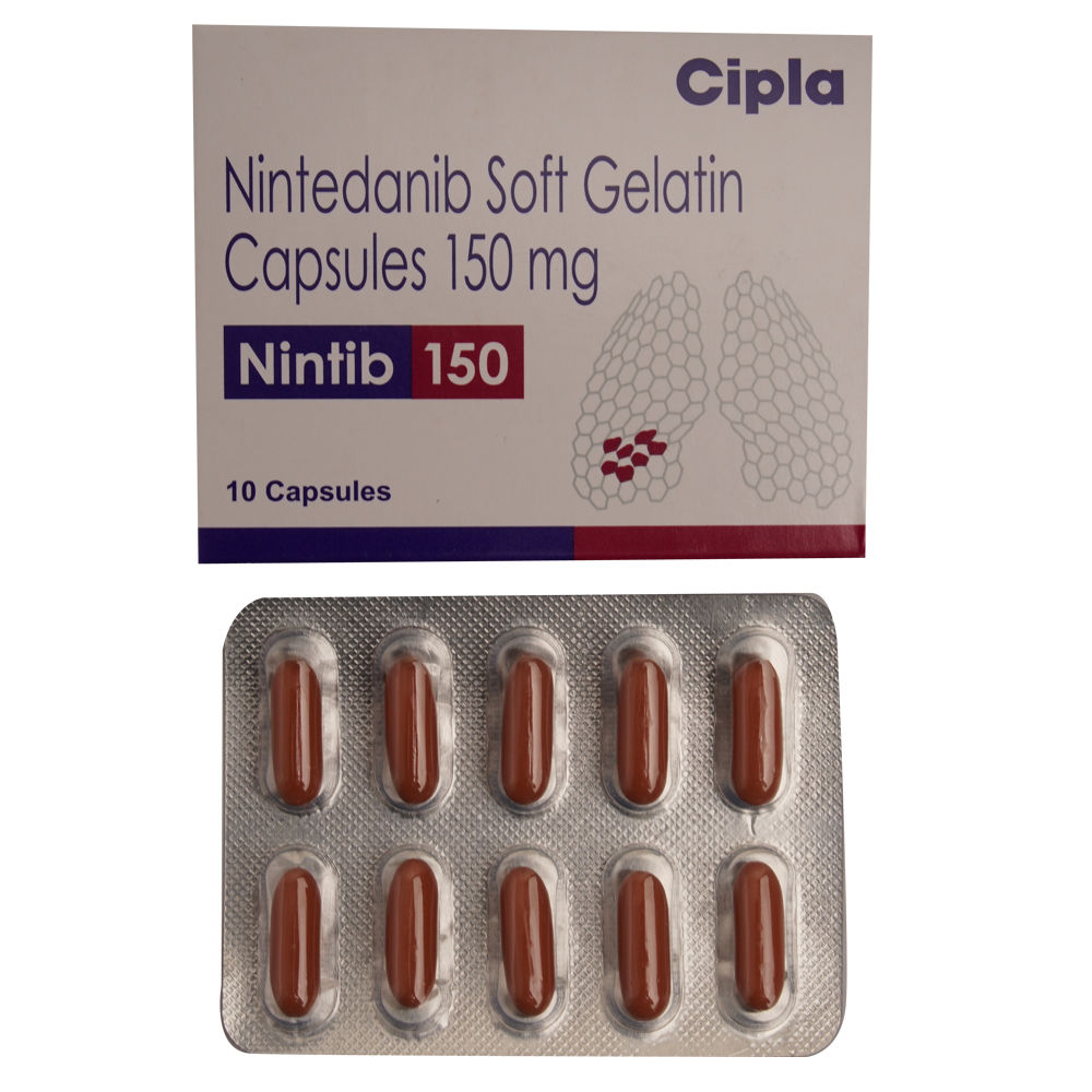 Buy Nintib 150mg 10 Capsules Online at Best Prices | Wellness Forever