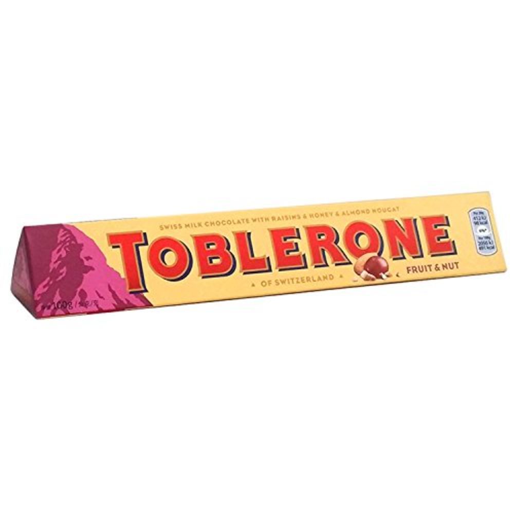 Buy Toblerone Fruit Nut Chocolate Bar, 100 g Online at Best Prices ...