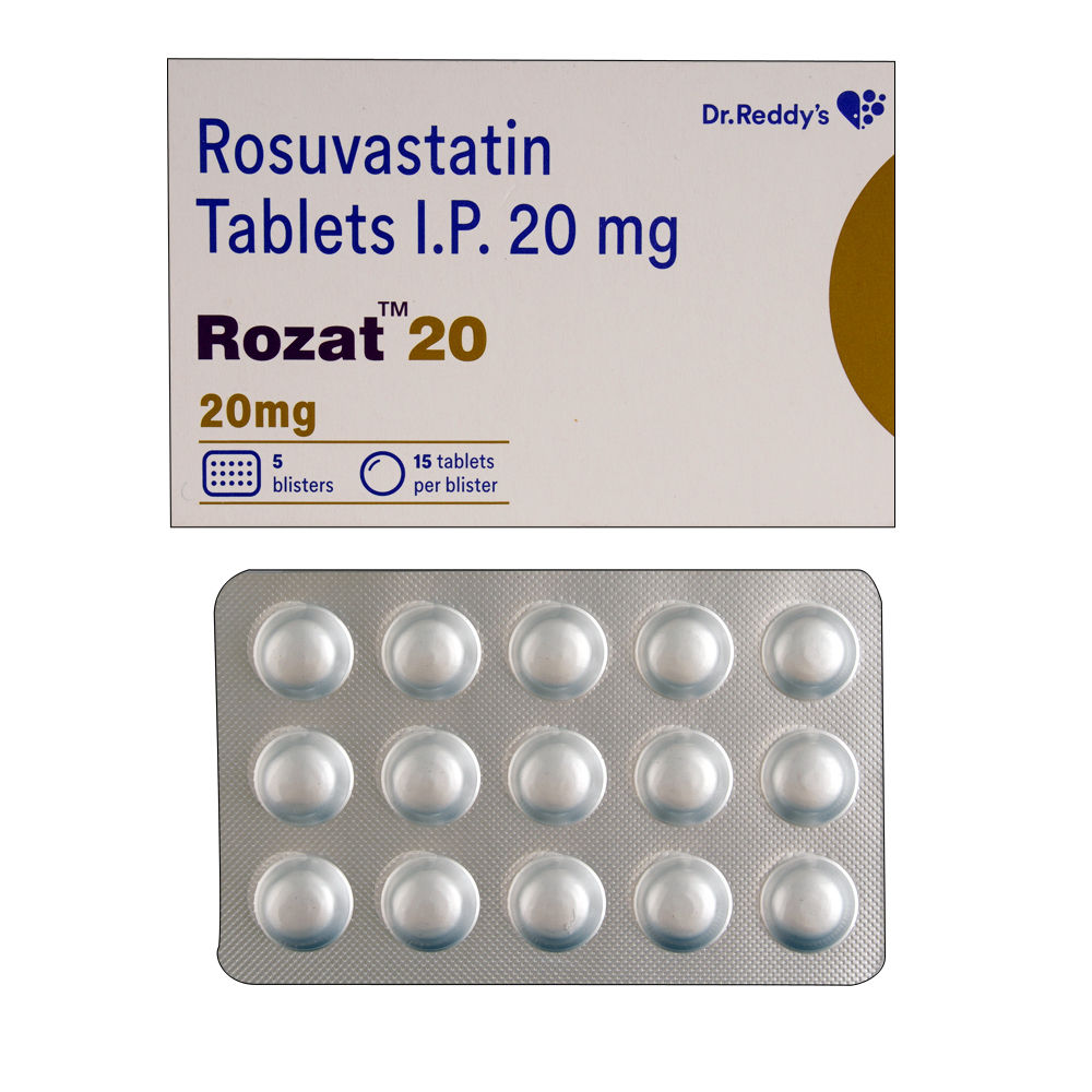Buy Rozat 20mg 15 Tablets Online at Best Prices | Wellness Forever