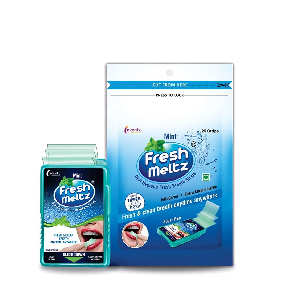 Buy Fresh Meltz Oral Hygiene Fresh Breath Strips, 1 pc Online at Best ...