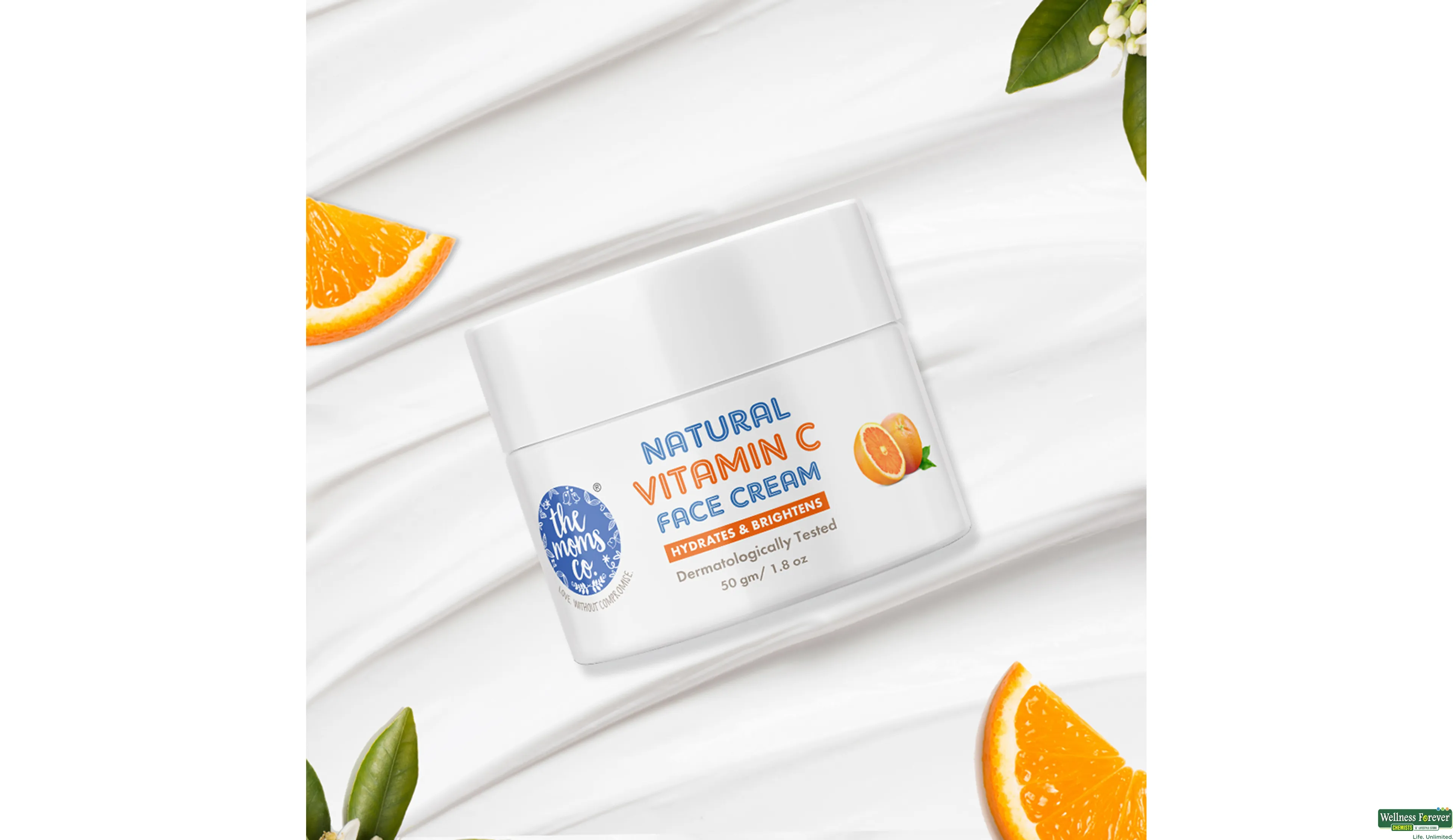 Buy The Moms Co Natural Vitamin C Face Cream 50 G Online At Best