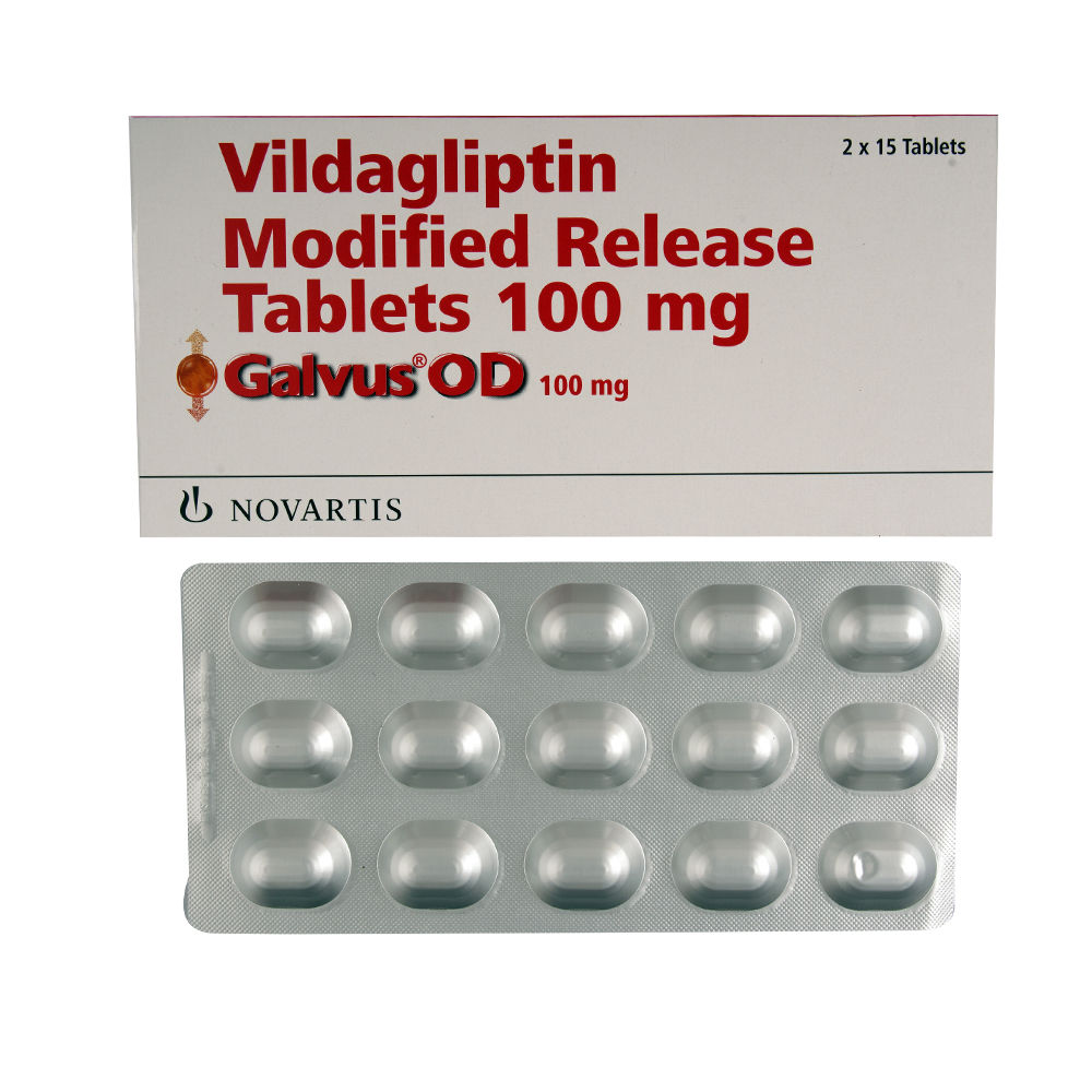 Buy Galvus-OD 100Mg 15 Tablets Online at Best Prices | Wellness Forever