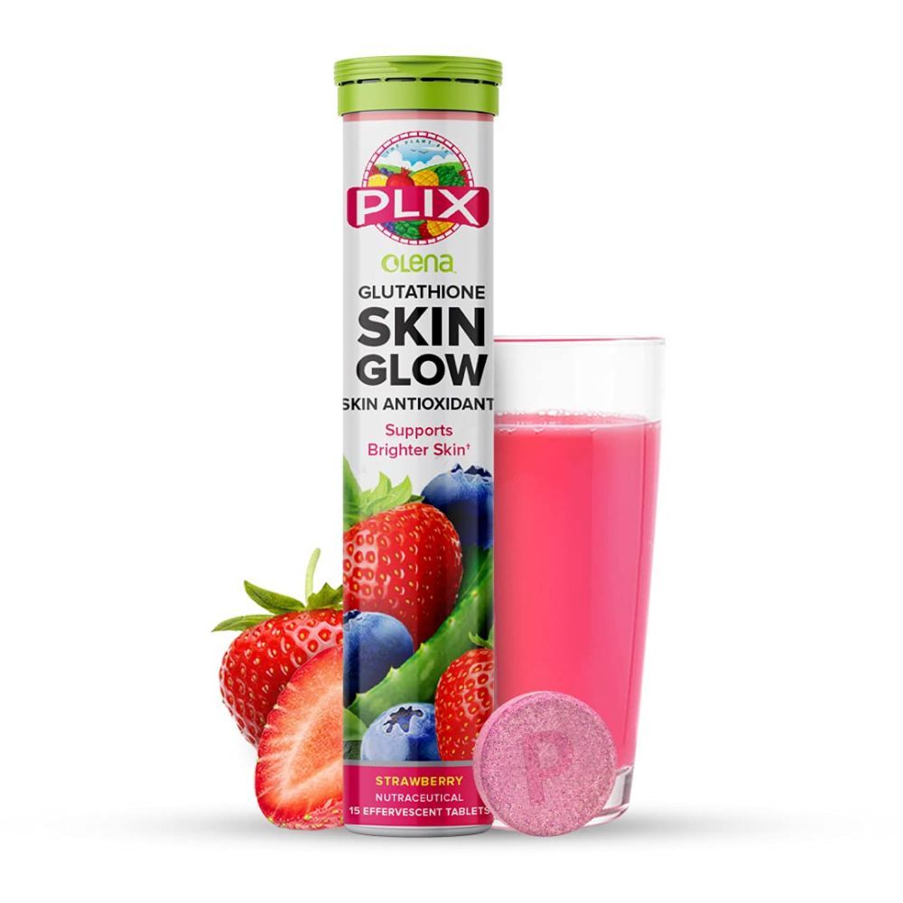 Buy Plix Glutathione Skin Glow Effervescent 15 Tablets Online at Best ...