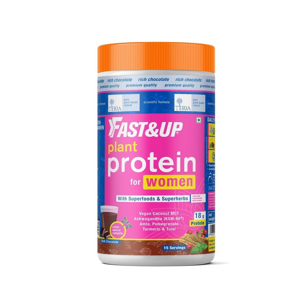 Buy FAST/UP PLANT PROTEIN WOMEN CHOC 450GM Online at Best Prices ...