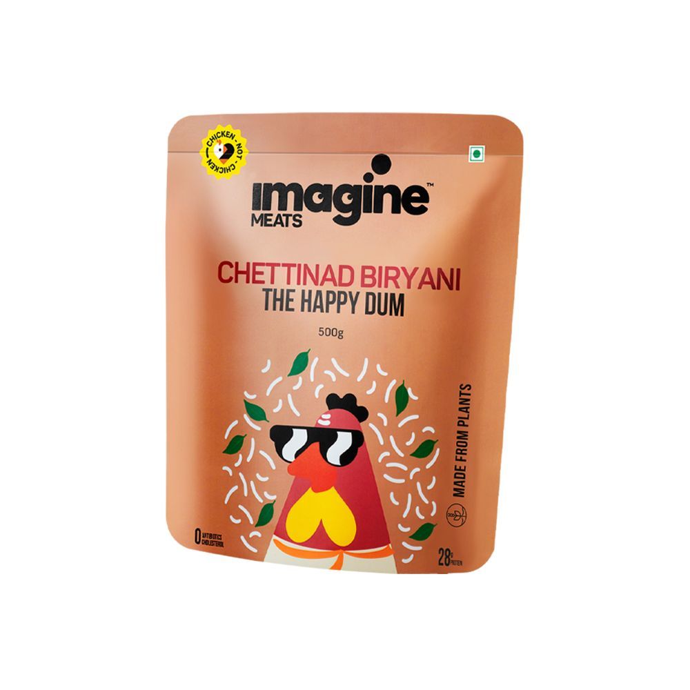 Buy Imagine Meats Plant Based Chettinad Biryani, 500 g Online at Best ...