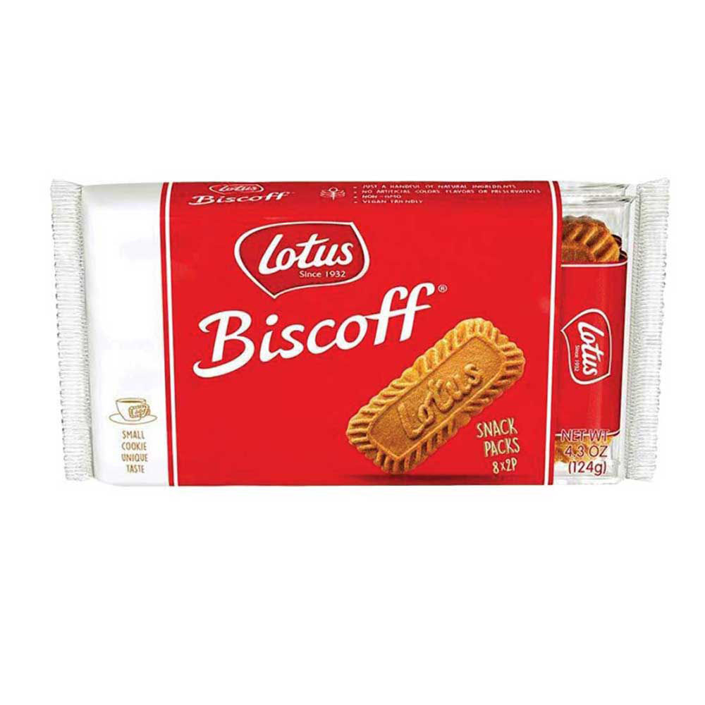 Buy Lotus Biscoff - The Original Caramelised, Biscuit, 124g Online at ...