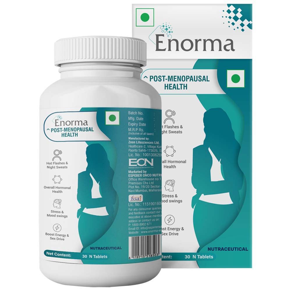 Buy Enorma Post-Menopausal Health Nutraceutical Tablet, 30 tablets ...