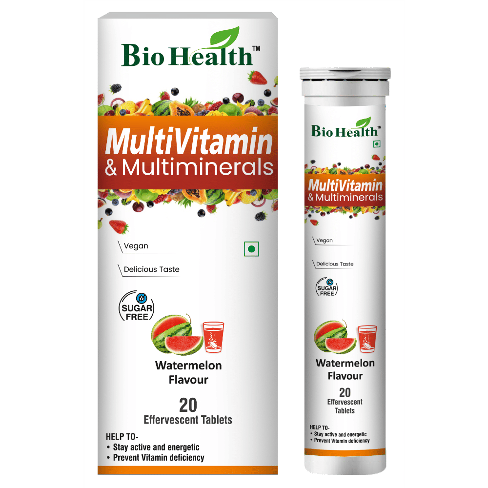 Buy Bio Health Multivitamin & Minerals Tablet, 20 tablets Online at ...