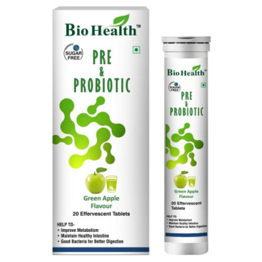 Buy Bio Health Prebiotic & Probiotic 20 Tablets Online at Best Prices ...