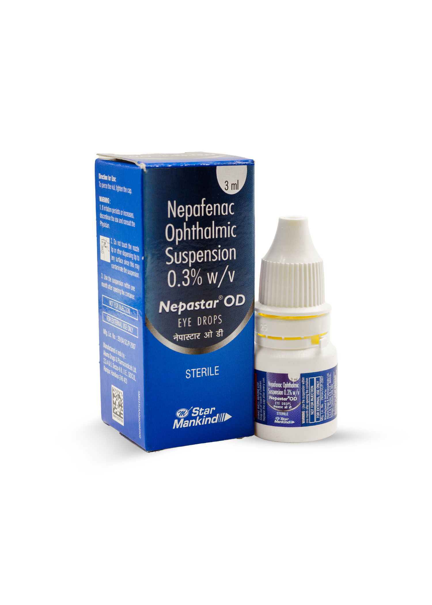 Buy Nepastar OD Eye Drops 3 ml Online at Best Prices | Wellness Forever
