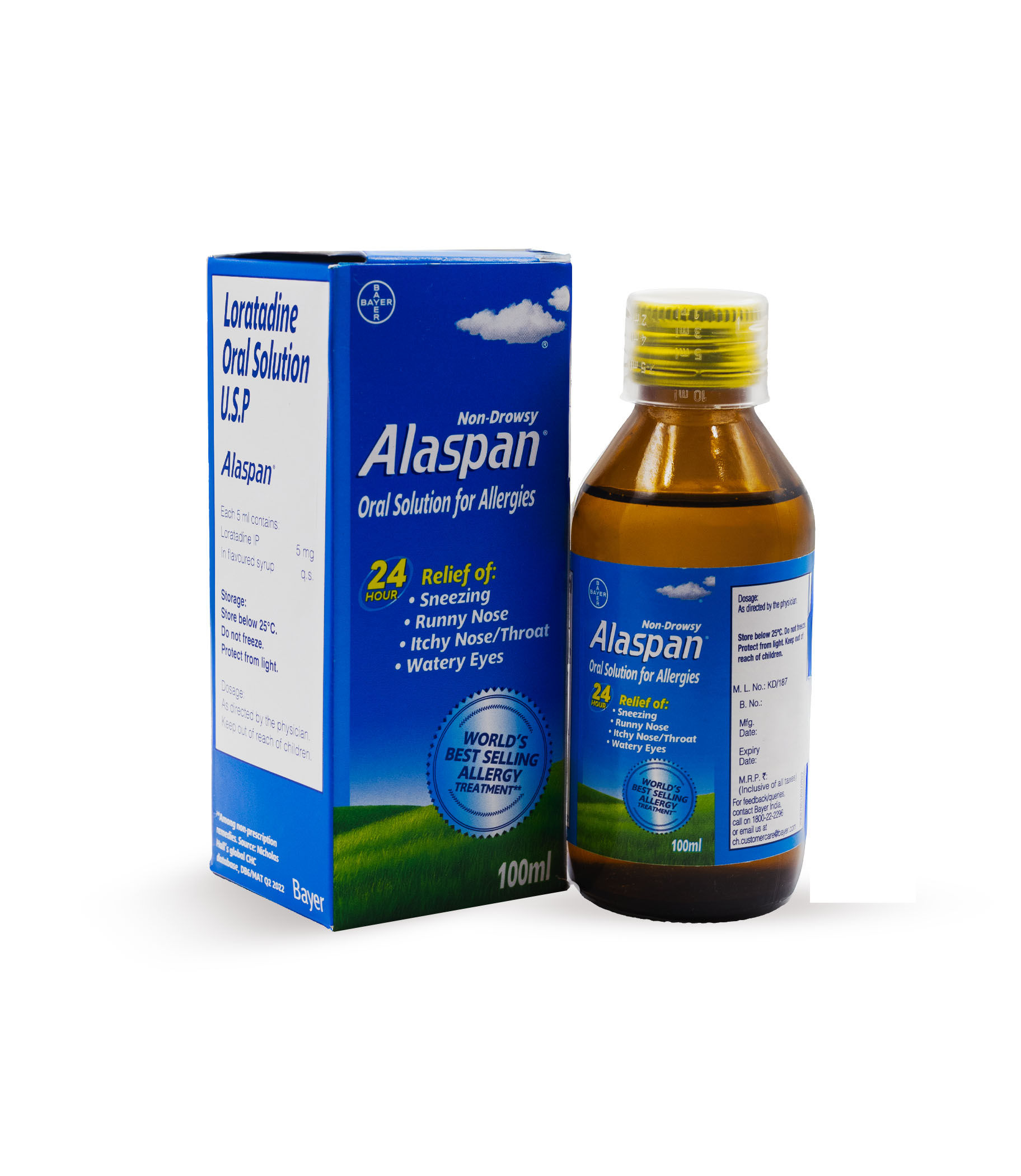 Buy Alaspan Syp 100Ml Online at Best Prices | Wellness Forever