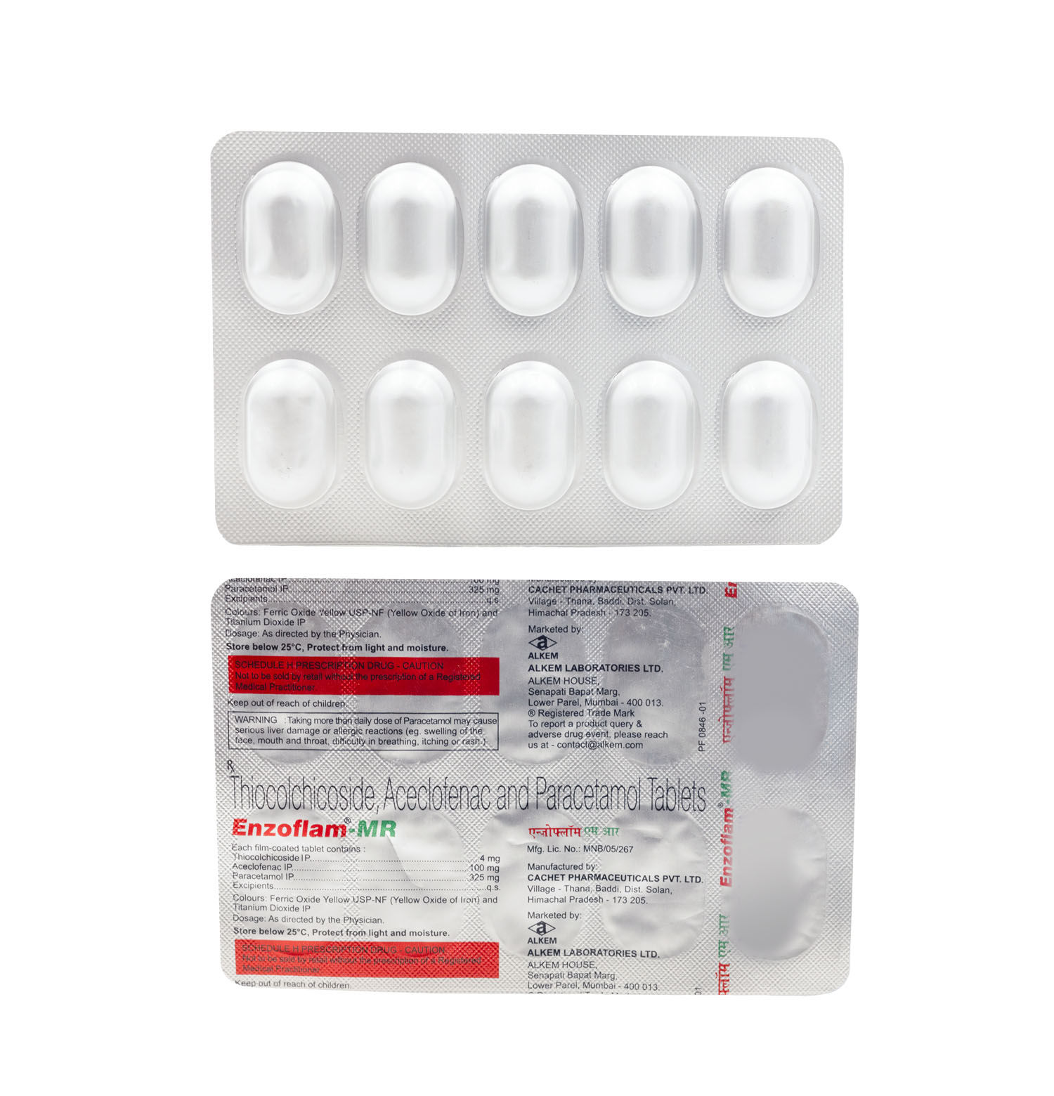 Buy Enzoflam-Mr 10Tab Online at Best Prices | Wellness Forever