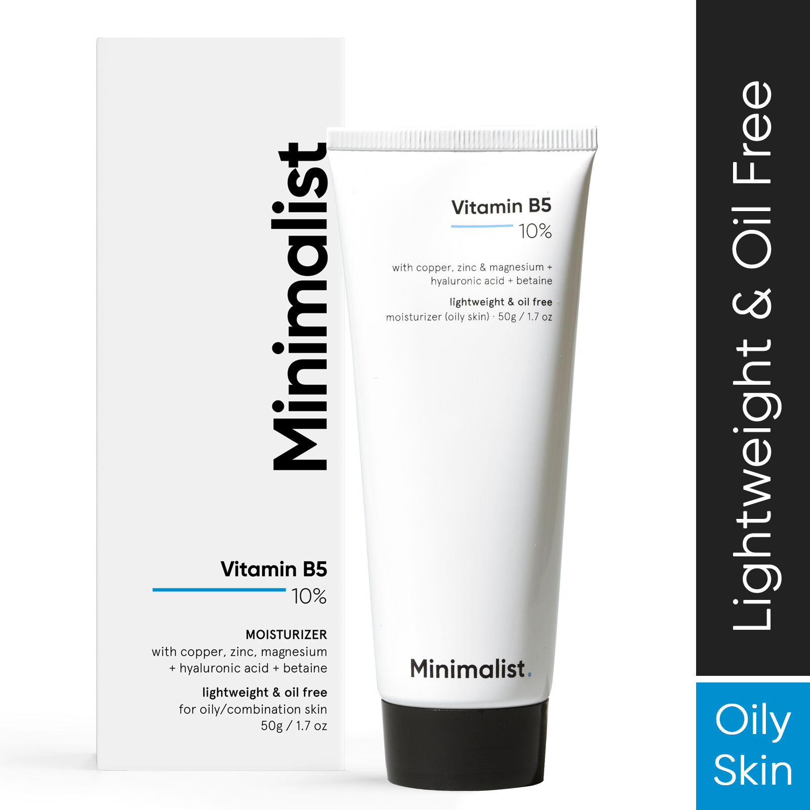 Buy Minimalist 10% Vitamin B5 Oil Free Face Moisturizer, 50 g Online at ...