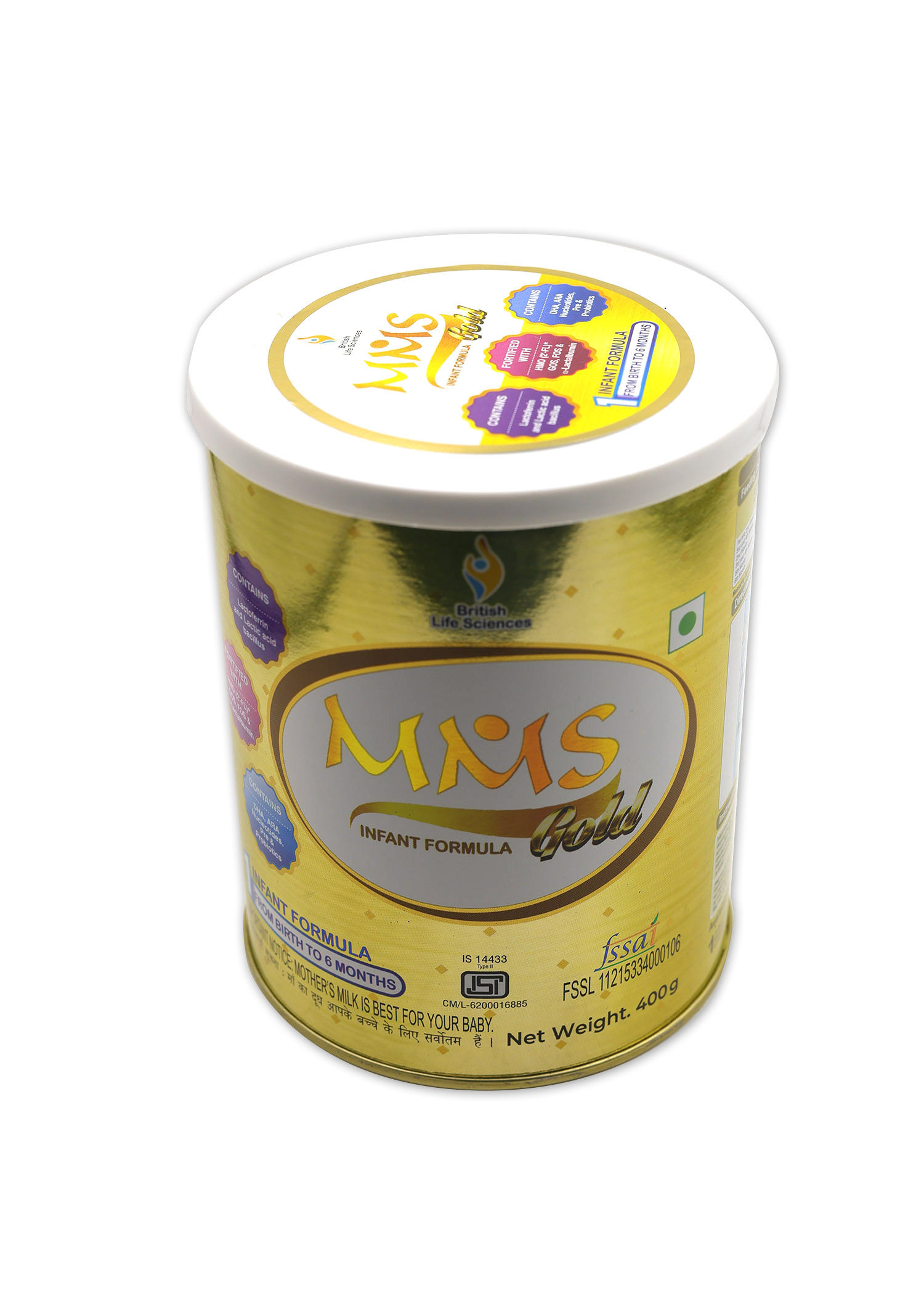 Buy Mms-1 Infant Gold Powder 400Gm Online at Best Prices | Wellness Forever