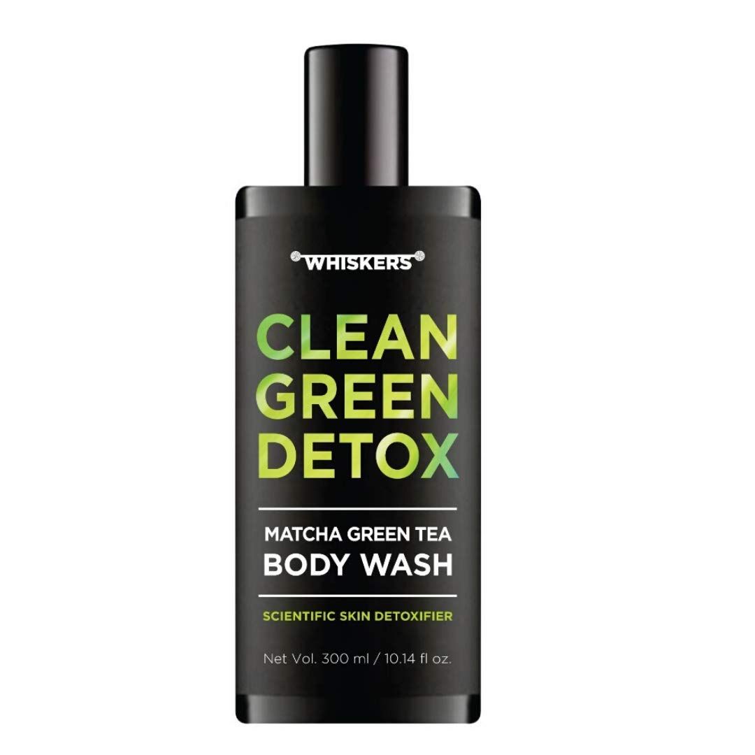 Buy Whiskers Matcha and Green Tea Men Body Wash, 300 ml Online at Best ...