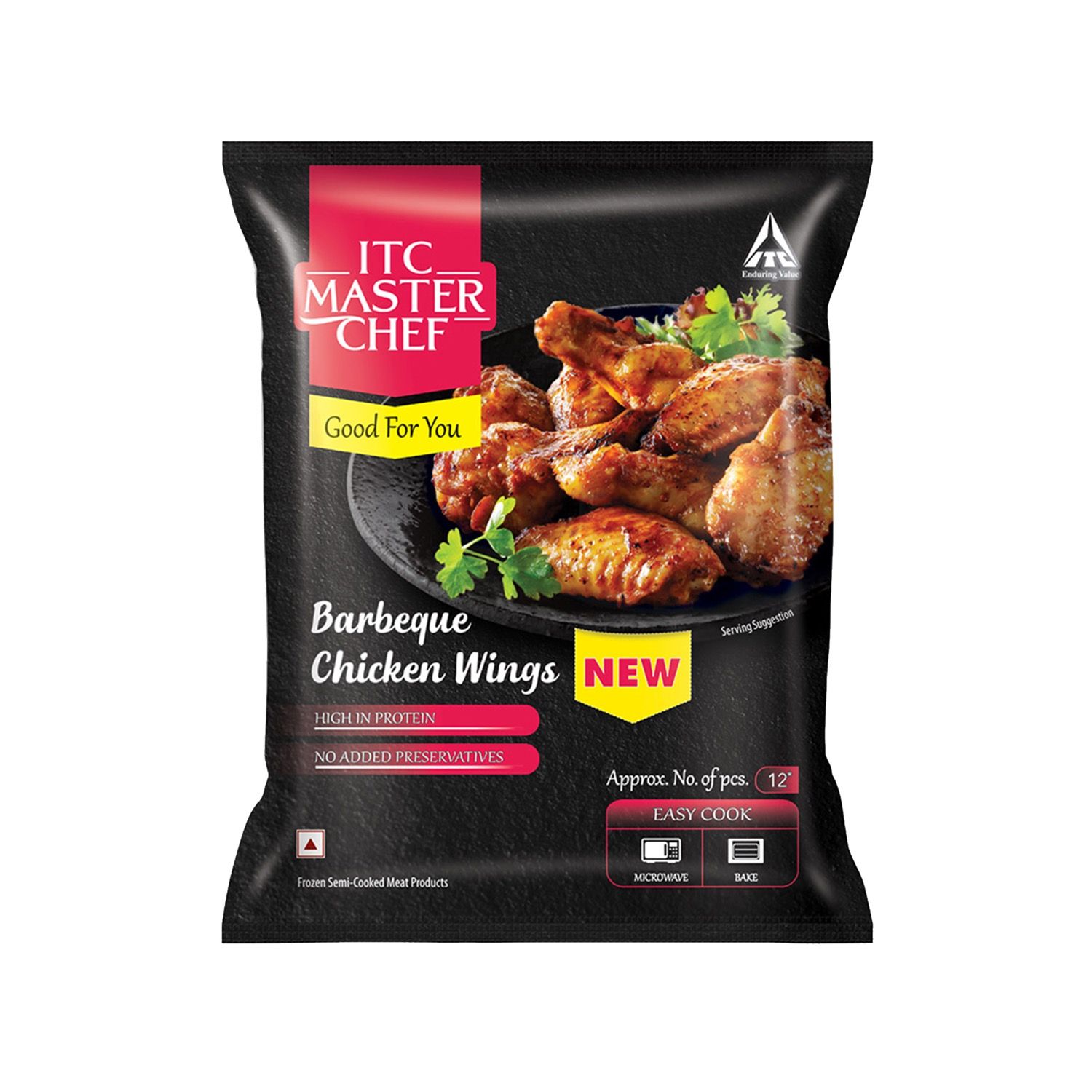 Buy ITC Barbeque Chicken Wings 360G Online at Best Prices | Wellness ...