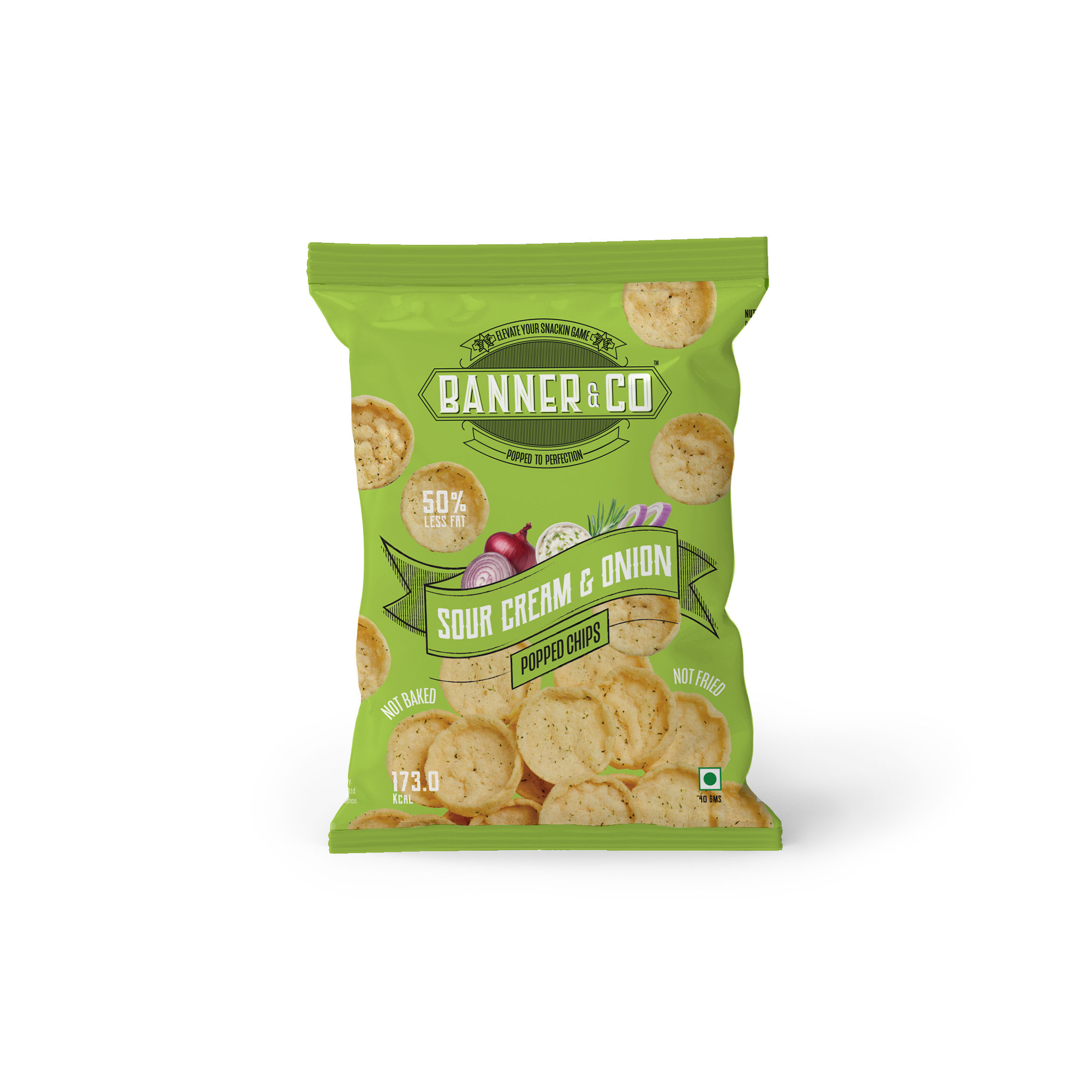 Buy Banner & Co Sour Cream & Onion 40g Online at Best Prices | Wellness ...
