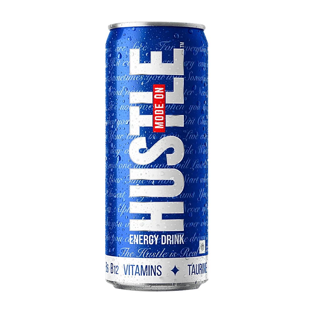 Buy Hustle Energy Drink 250 Ml Online at Best Prices | Wellness Forever