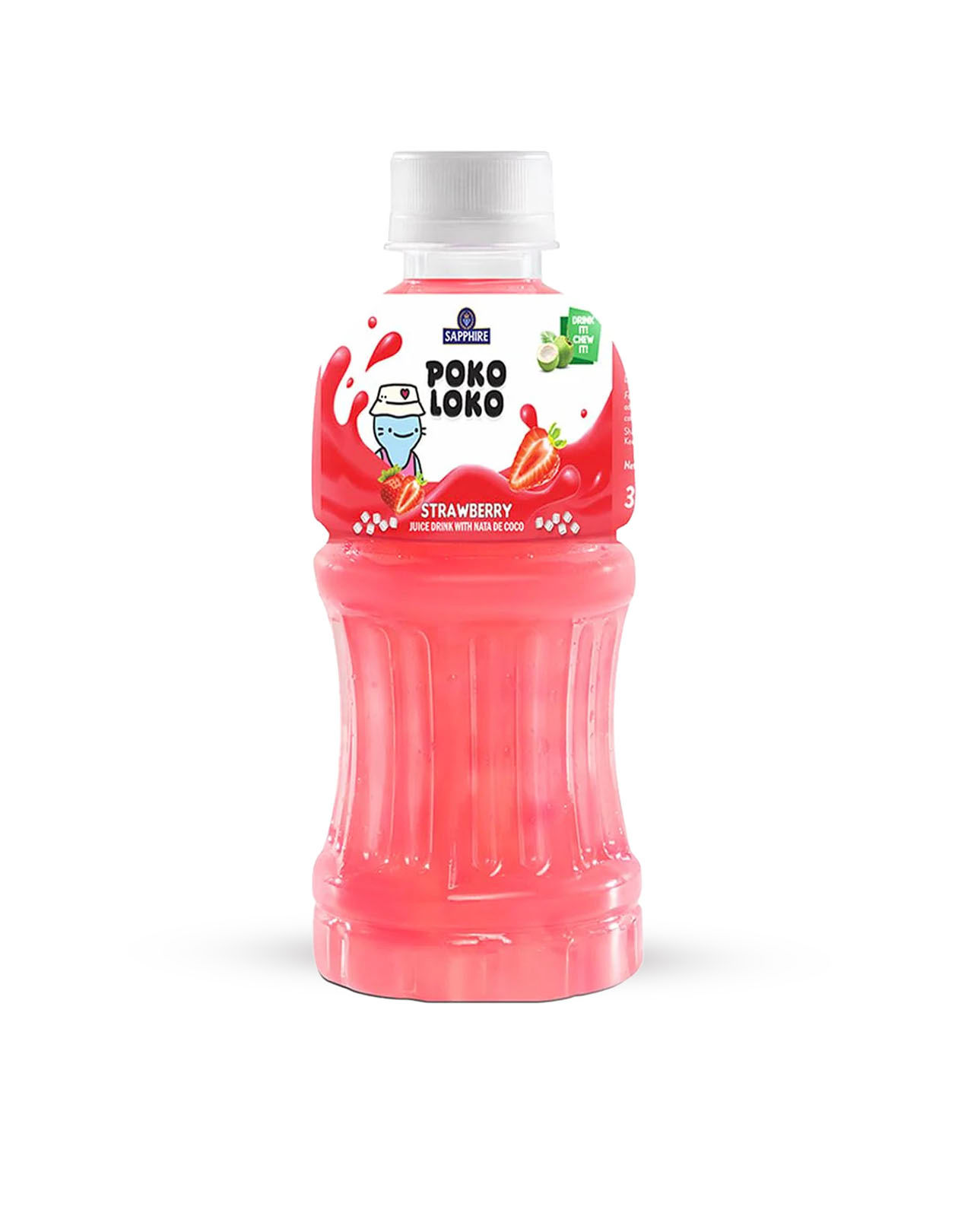 Buy Sapphire Poko Loko Strawberry Flavoured Fruit Juice Drink With Nata ...