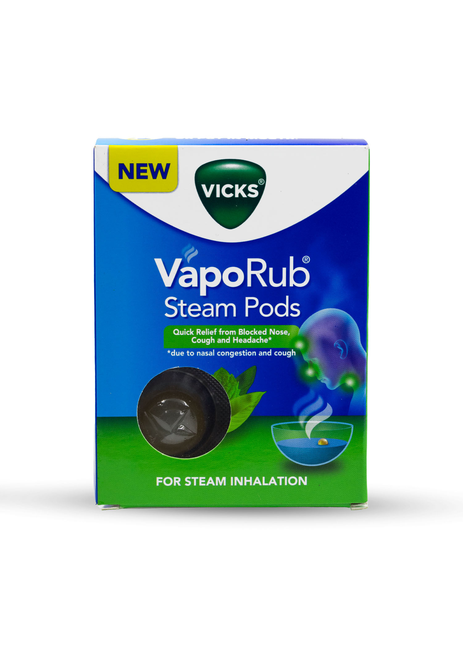 Buy Vicks Vaporub Steam Pods 4 Pieces Online at Best Prices | Wellness ...