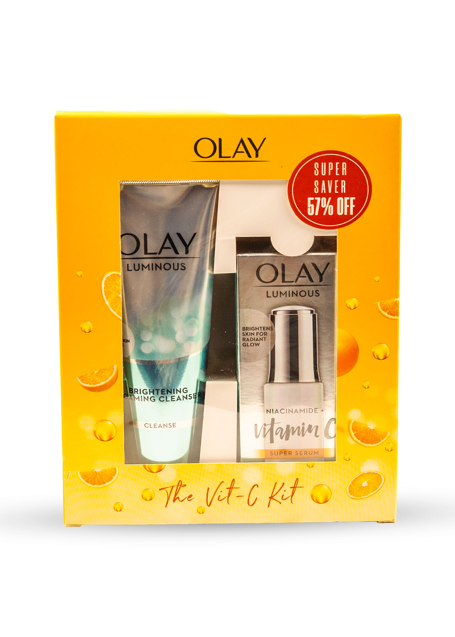 Buy Olay Cleanser 100Gm +Vit C Serum 30 Ml Online at Best Prices ...