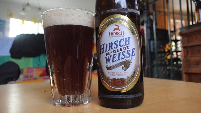 Dégustation de Hirsch Dunkle Hefe Weisse