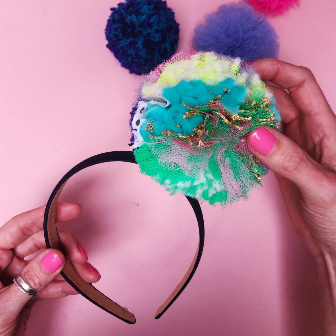 How to Make a PRIDE Pom Pom headband with sewyeah! - Wool and the Gang Blog