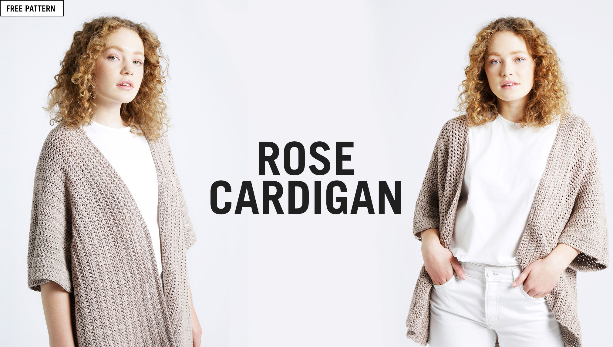 Rose Cardigan Free Crochet Pattern - Wool and the Gang Blog