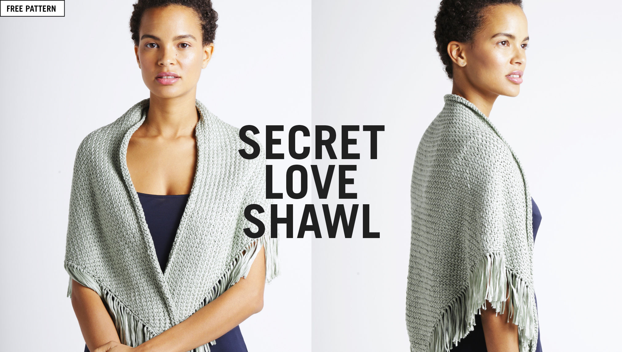 Secret Love Shawl Free Knitting Pattern - Wool and the Gang Blog