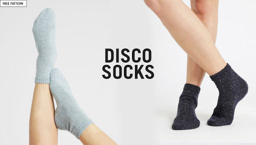 Disco Socks Free Knitting Pattern - Wool and the Gang Blog