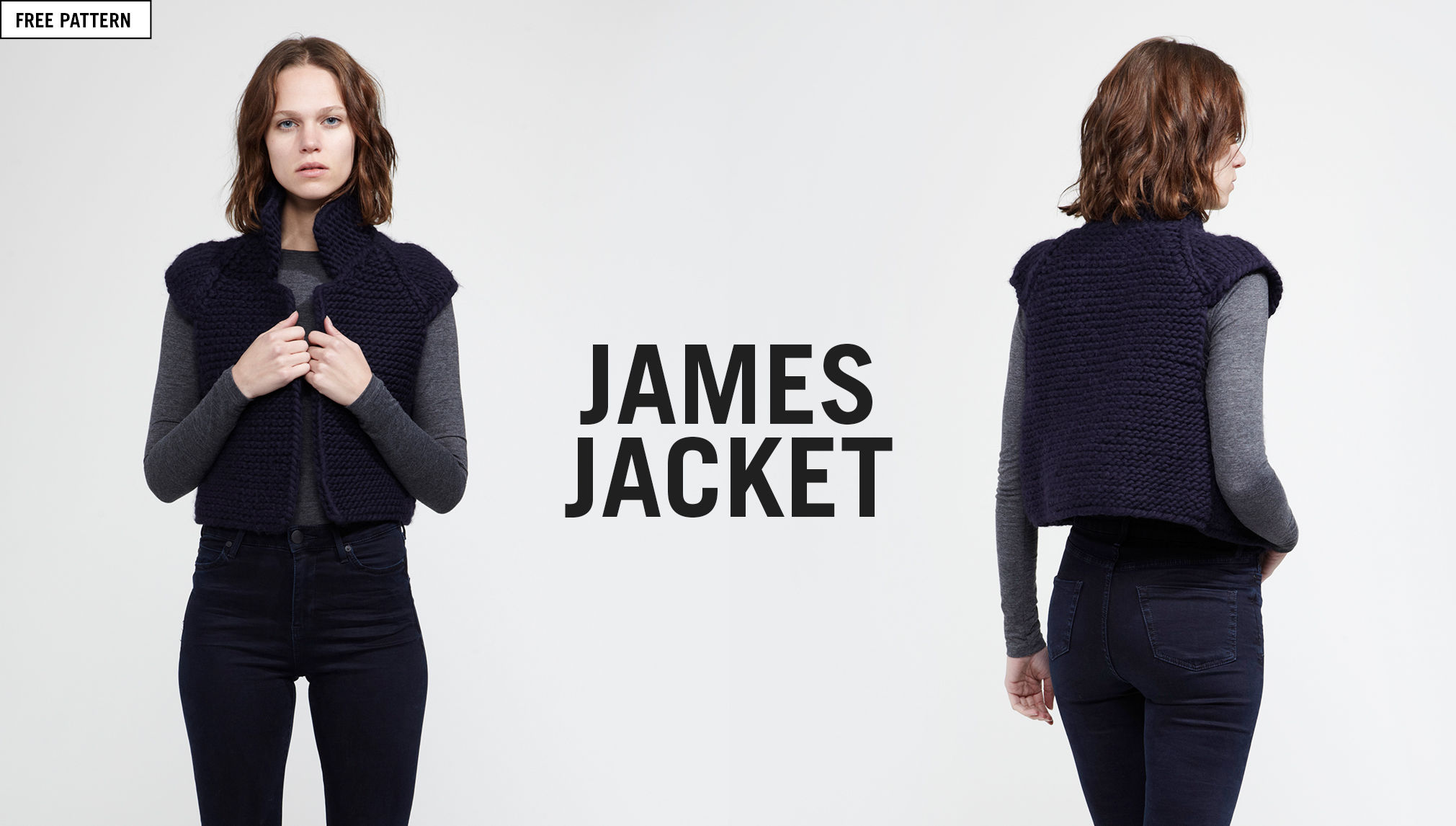James Jacket Free Knitting Pattern - Wool and the Gang Blog