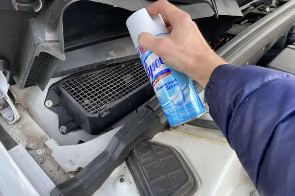 Vinegar Smell Inside Car