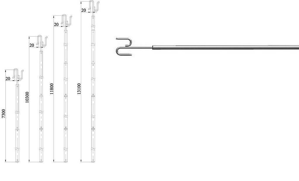 OPERATING ROD Lashing Equipments - KATRADIS Marine Products